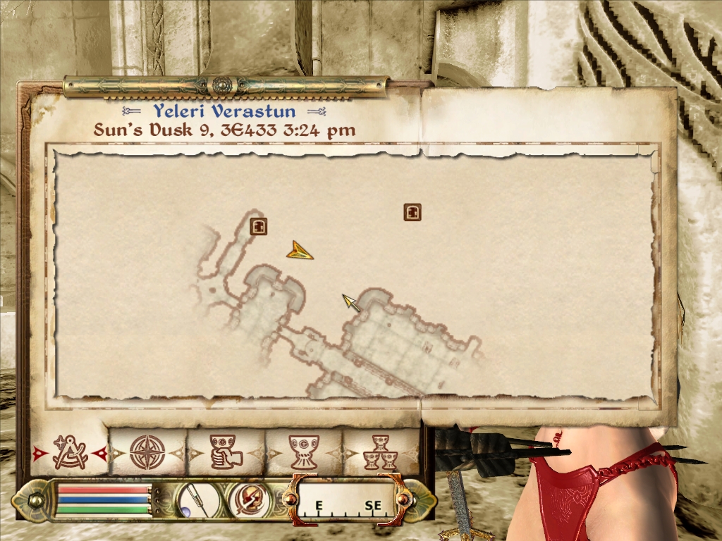 Disappearing map - Elder Scrolls Series - Spellhold Studios